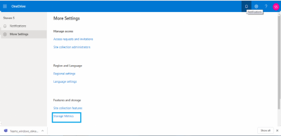 How to Check Storage Usage in a OneDrive for Business Account?