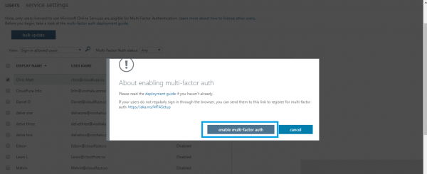 How to Set up Multi-Factor Authentication for Office 365 Admin