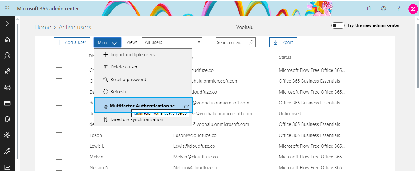 How to Set up Multi-Factor Authentication for Office 365 Admin
