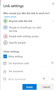 How to Share Files in OneDrive Securely?