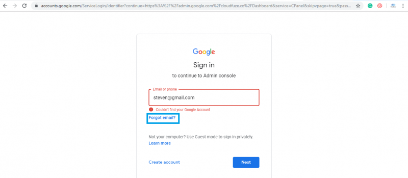How to Solve Google Admin Login Problems? - CloudFuze