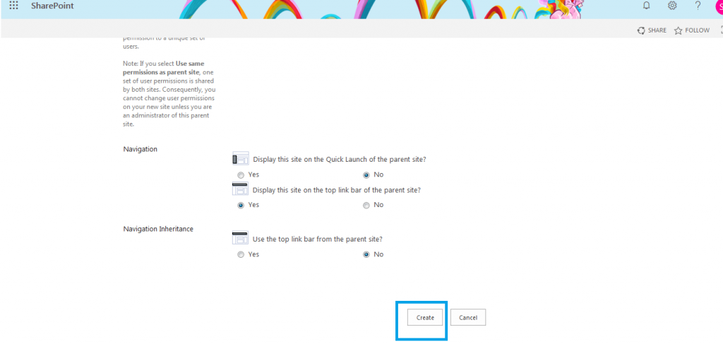 How to Create a Subsite in SharePoint