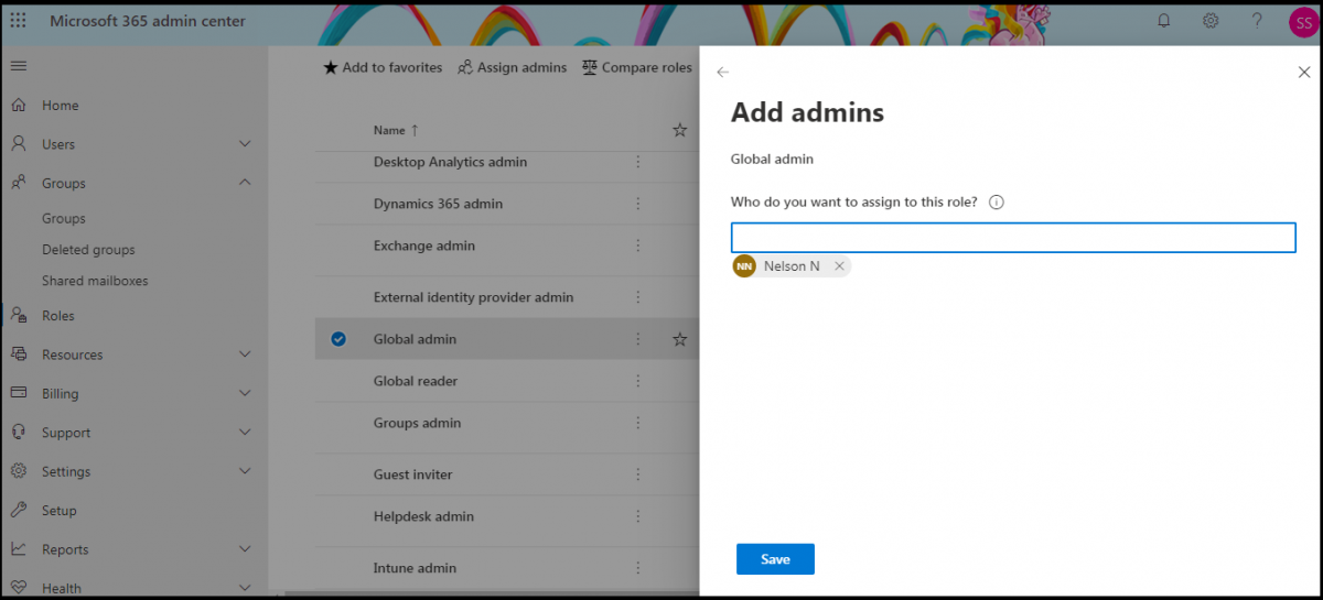 How to Assign the Office 365 Global Admin Role for a User