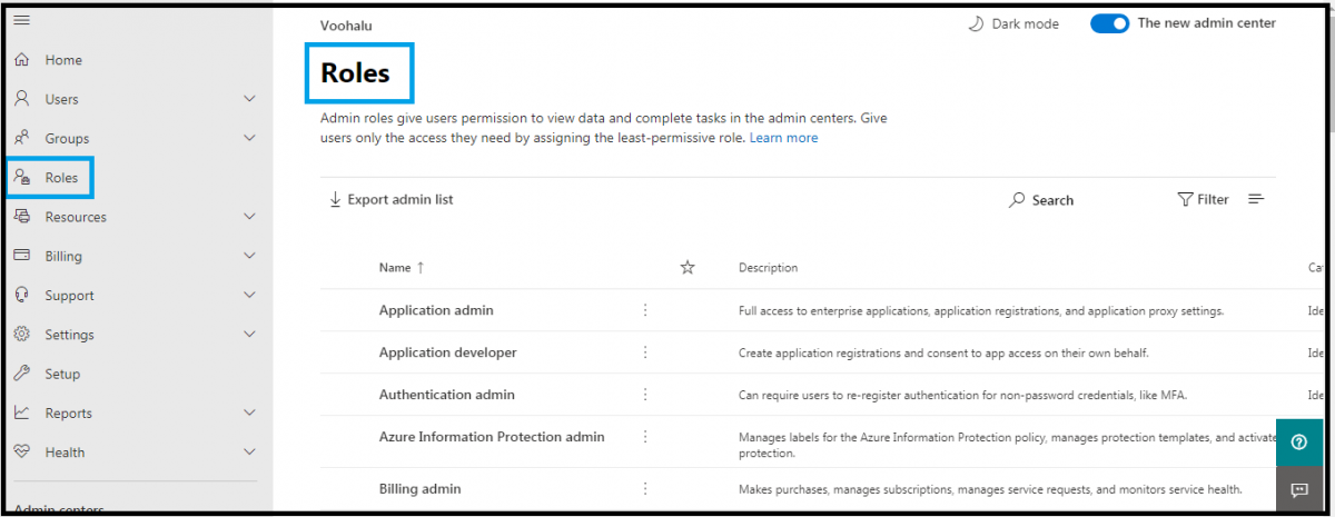How to Assign the Office 365 Global Admin Role for a User