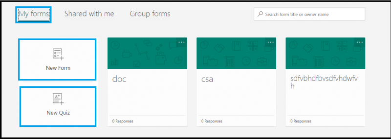 How to Use Forms Feature in Microsoft Office 365