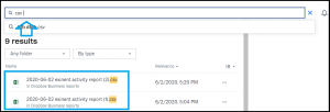 How to Search Files in a Dropbox account?