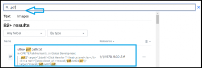 How to Search Files in a Dropbox account?
