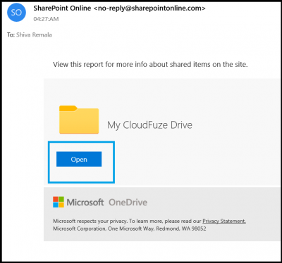 How to Run Sharing Report in OneDrive and OneDrive for Business
