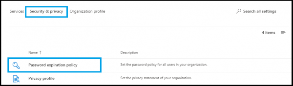 How to Set up Password Expiration Policy in Office 365