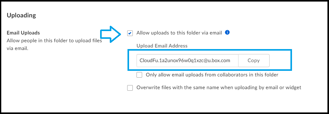 How to Upload Files to Box Via Email?