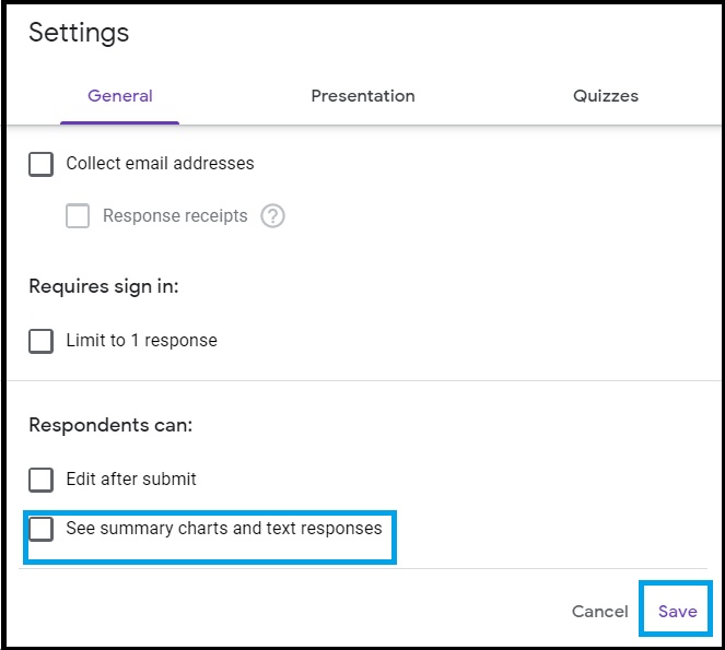Four Google Form Settings You Should Be Aware of