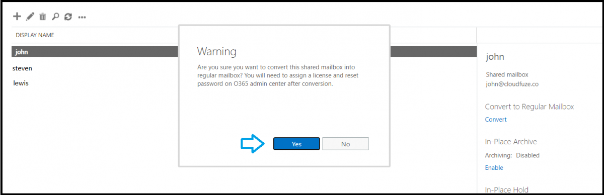 How to Revert a Outlook Shared Mailbox Back to Private Email