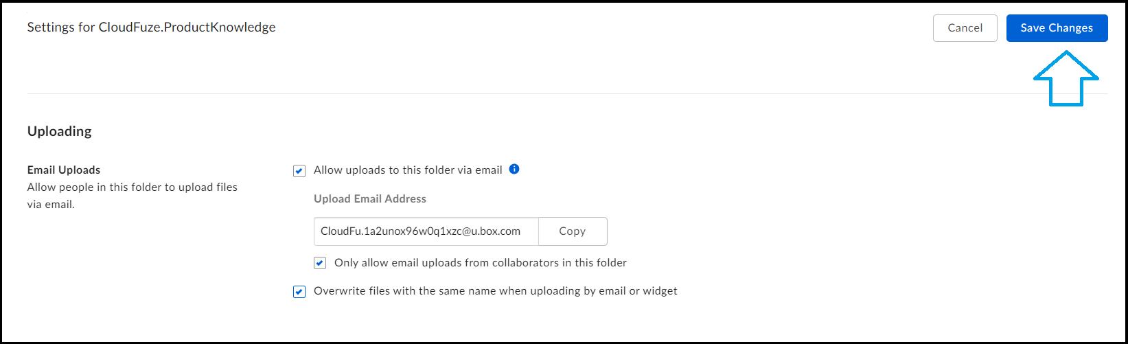 How to Upload Files to Box Via Email?