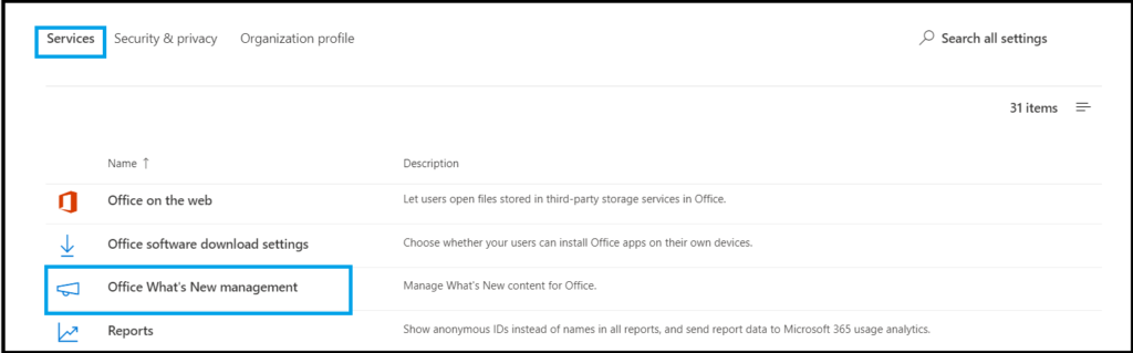 How to Hide or Show New Features in Office 365
