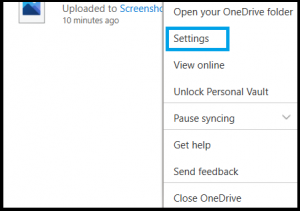 How to Save Screenshots to OneDrive Directly - CloudFuze