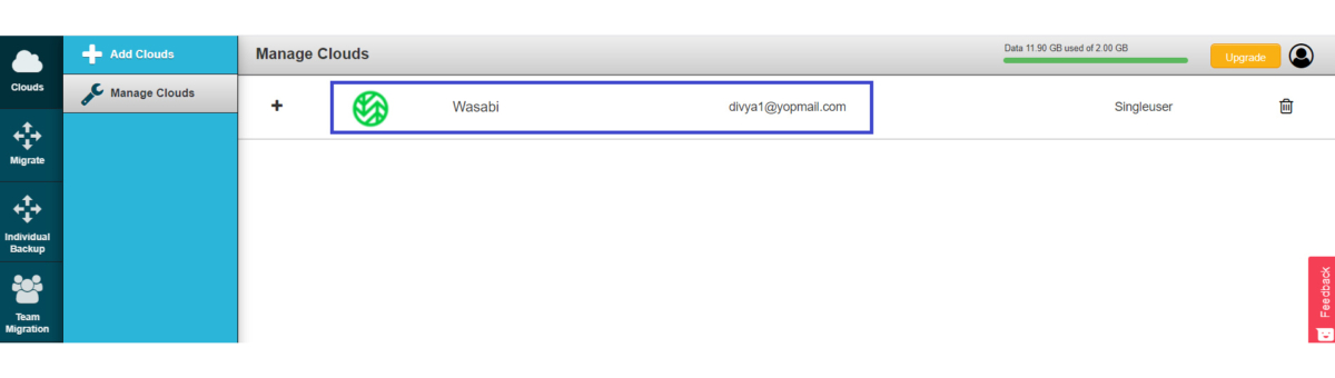 How to Transfer Files from Wasabi to OneDrive?