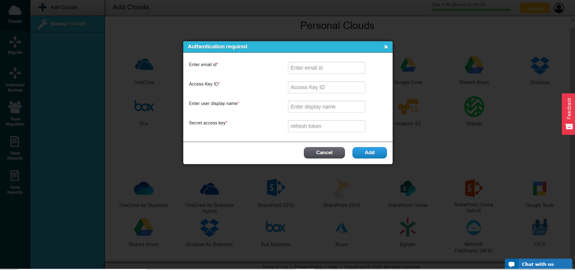 How to Transfer Files from Wasabi to OneDrive?