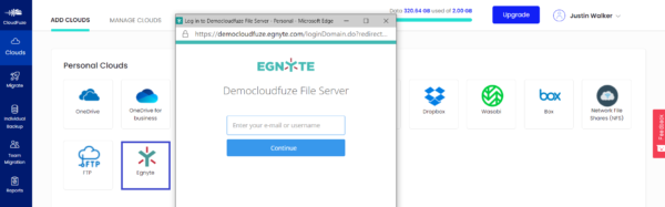 How to Sync Egnyte to OneDrive?