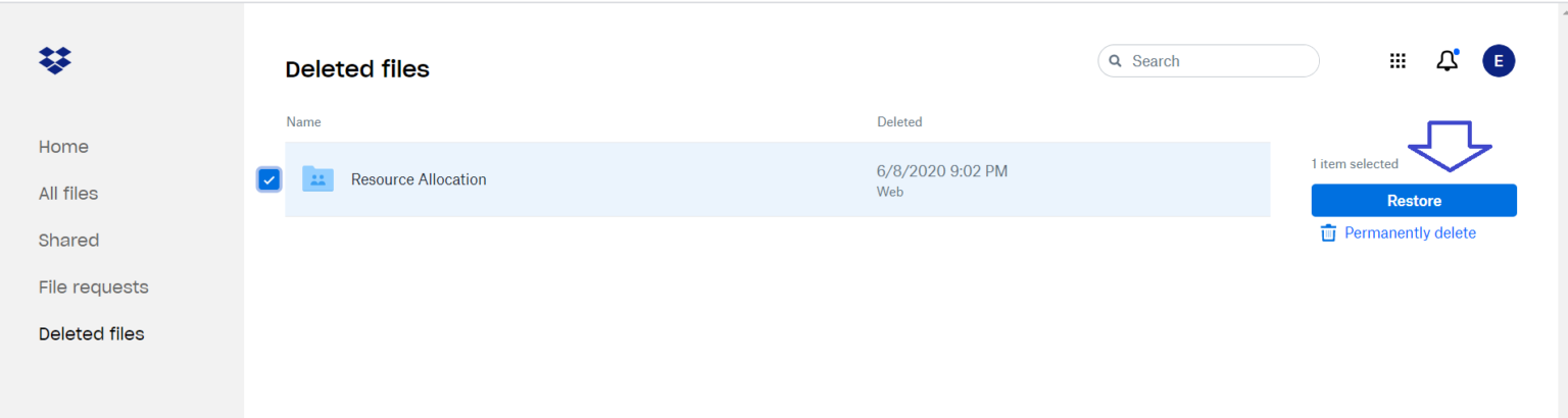 How to Recover Dropbox Files that Were Missing