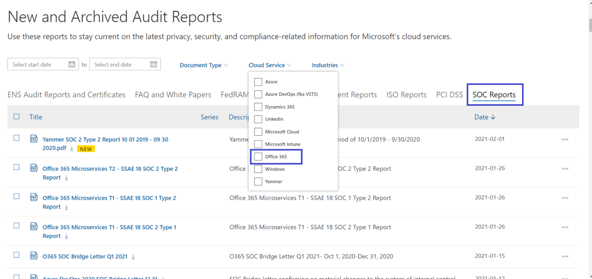 How to Download Microsoft Office 365 SOC Reports - CloudFuze