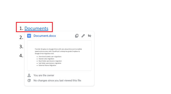 How to Transfer Embedded Links From Dropbox to Google Drive
