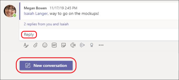 How Message Thread Works in Microsoft Teams