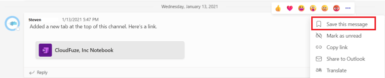 How Message Thread Works in Microsoft Teams