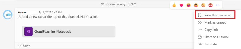 How Message Thread Works in Microsoft Teams