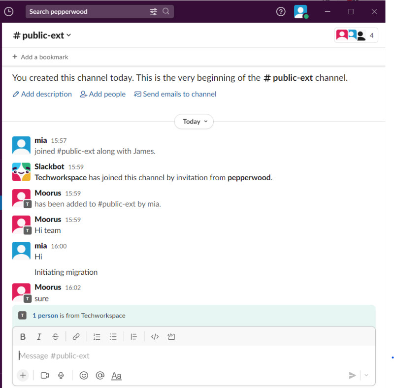 How to Migrate External Users from Slack to Microsoft Teams