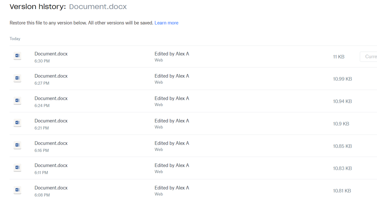 How to Copy Dropbox Files to Google Drive With Version History