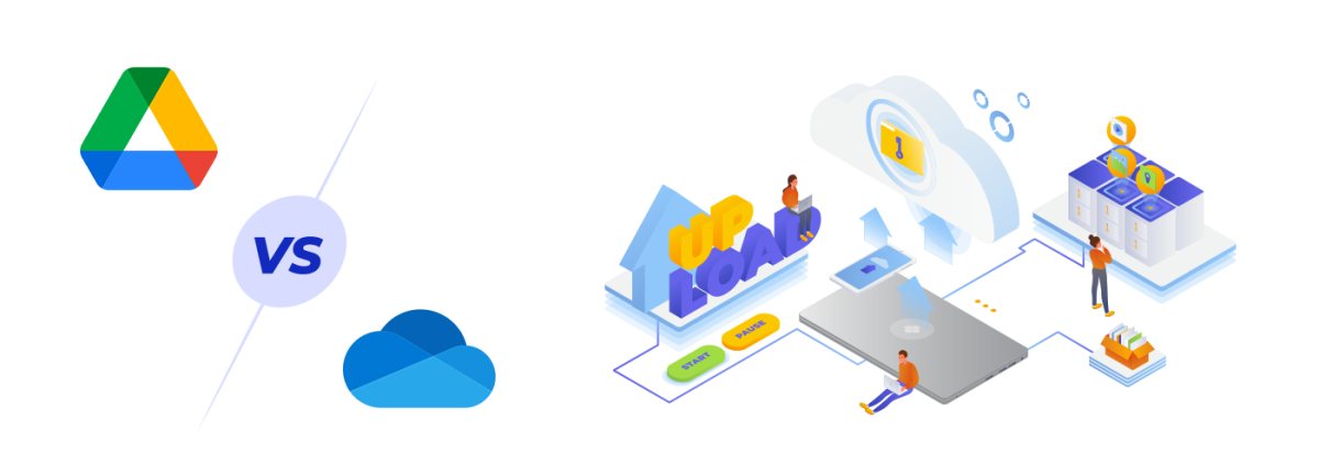 Google Drive vs. OneDrive Comparison for Businesses [2026]