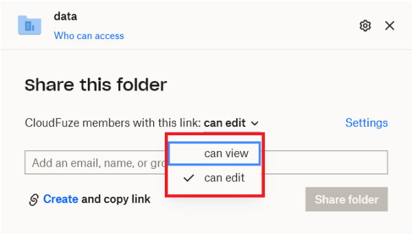 Move Inner File Permissions From Dropbox to Google Drive