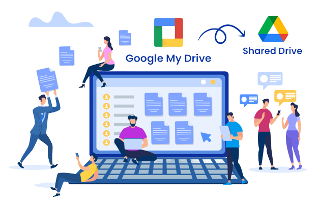 Move Files From Google Drive To Shared Drive in Minutes!