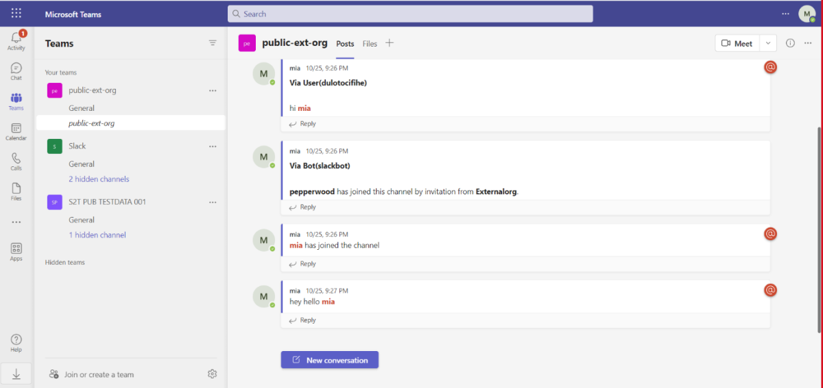 How to Transfer Slack Connect Data to Microsoft Teams