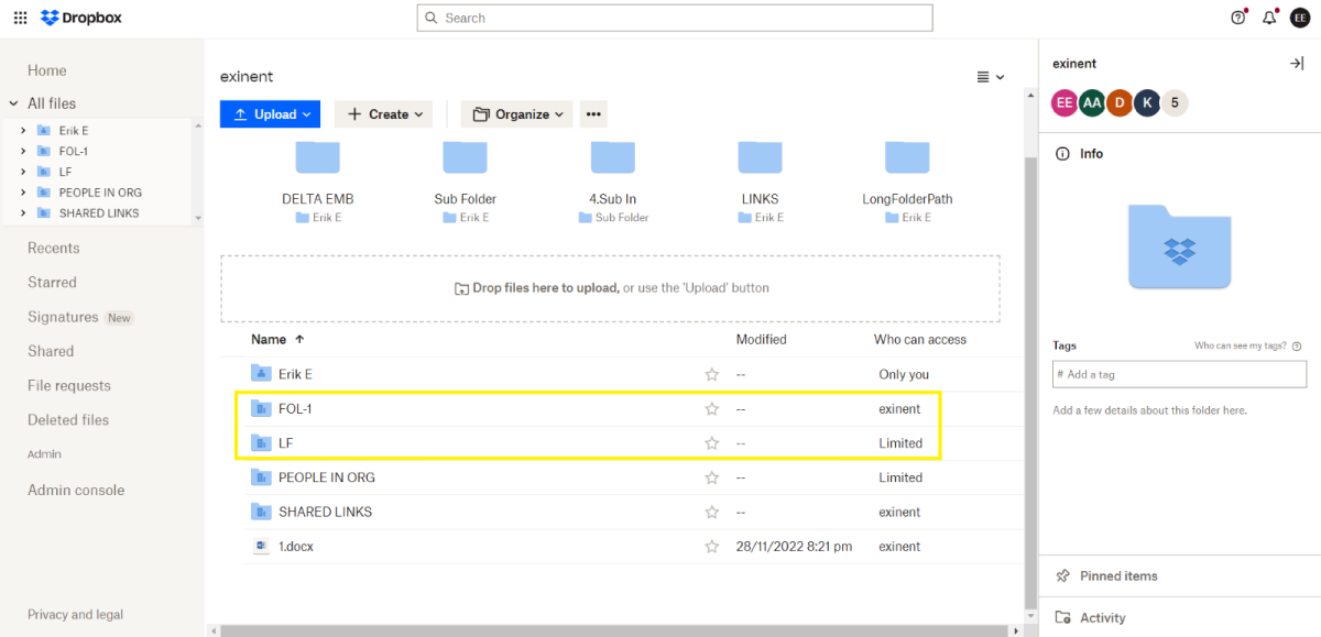 Migrate Dropbox to Office 365 With Content Segregation