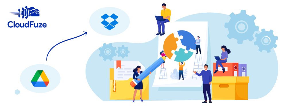 Challenges in file transfer from Google Drive to Dropbox