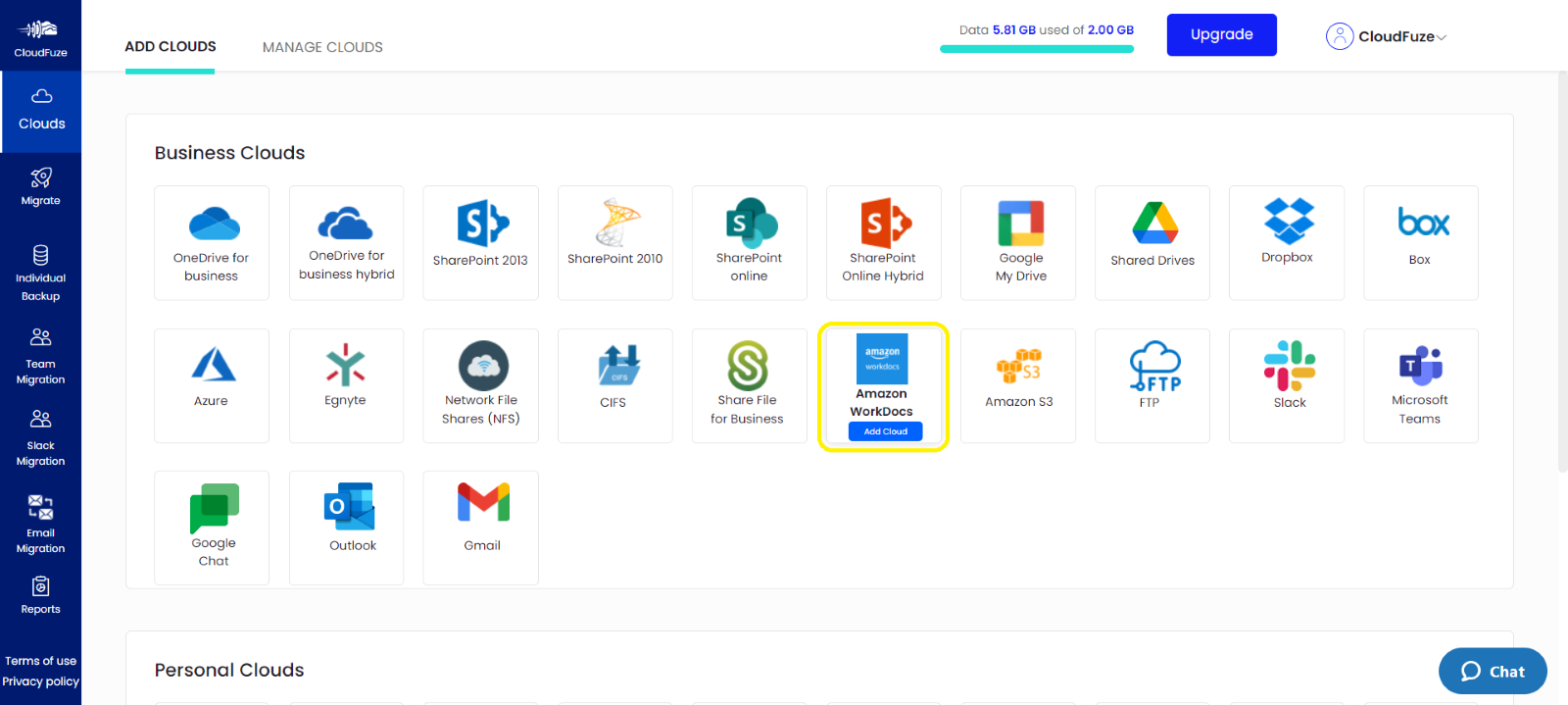 Amazon WorkDocs to SharePoint Online Migration Steps