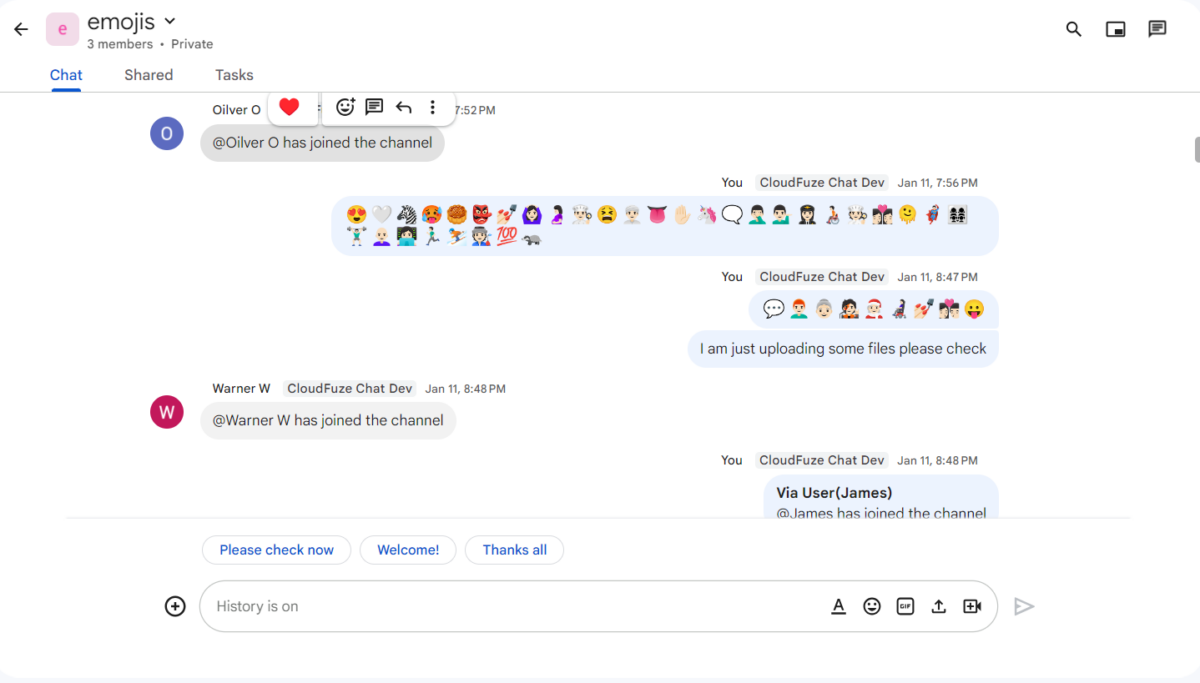 Migrate Slack Emojis to Google Chat with CloudFuze