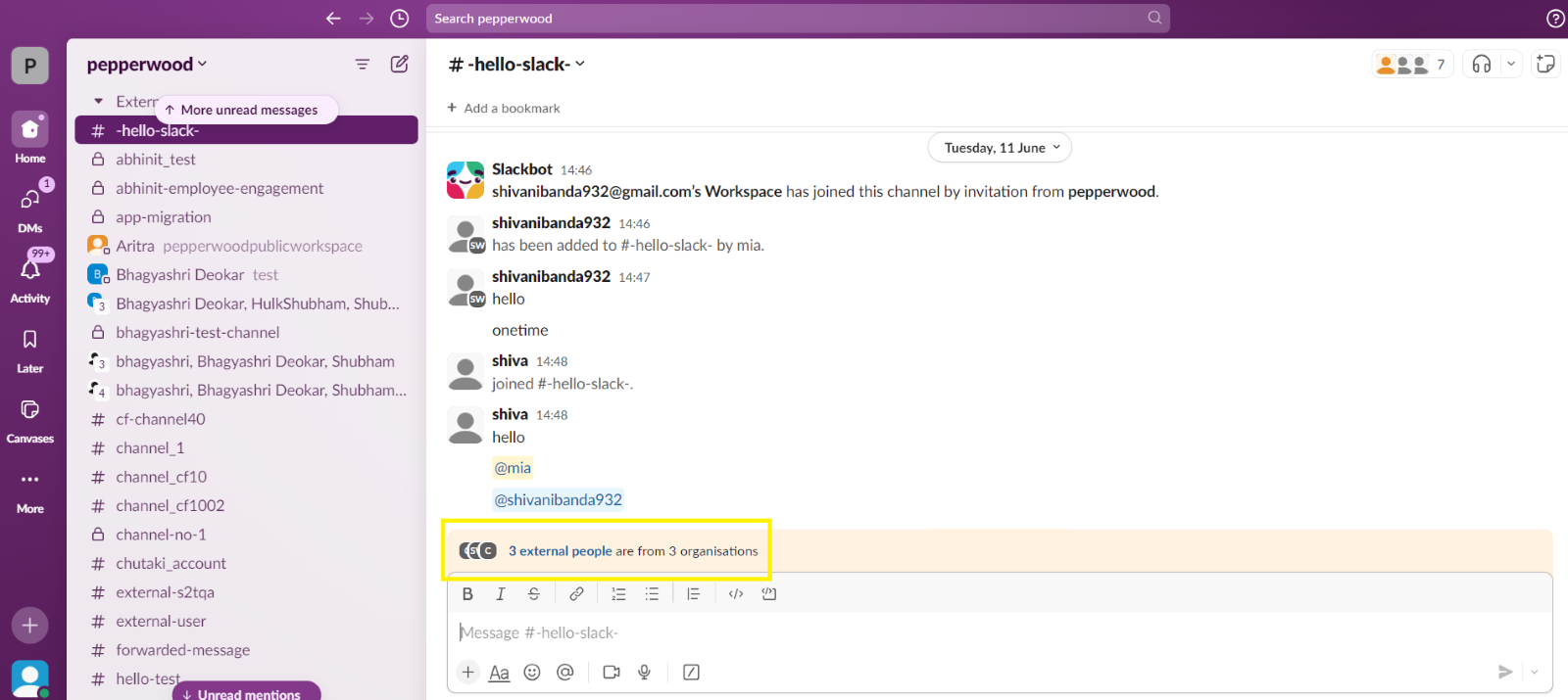 Migrate External Members of Slack Channels to Microsoft Teams