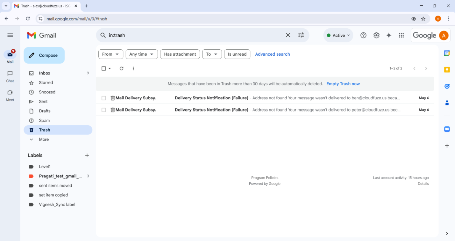 How to Move Deleted Gmails to Outlook with CloudFuze