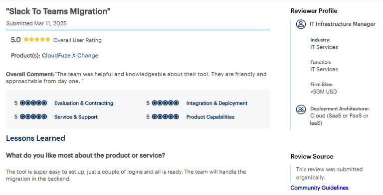 Export Slack to Teams with CloudFuze [PROVEN SUCCESS]