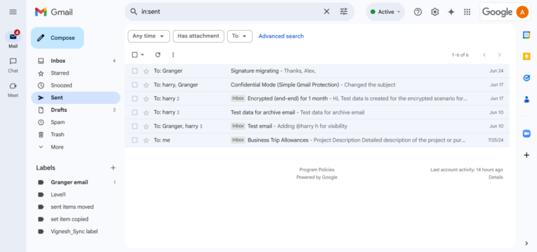 Export Gmail Emails to Outlook with Inbox, Sent, and Drafts