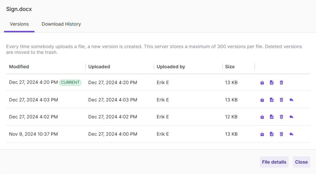 Egnyte Files Migration to SharePoint With Versions