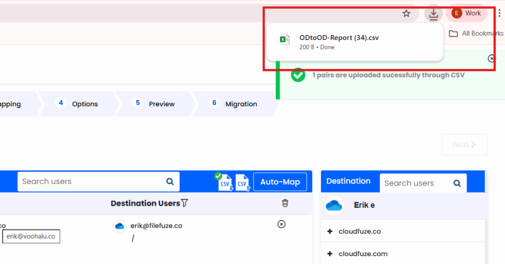 CSV Mapping Tips for M365 Tenant to Tenant Migration