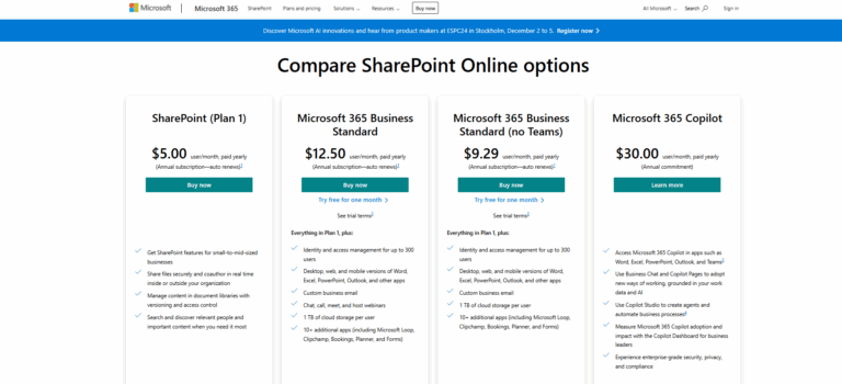 Dropbox vs SharePoint: Comparison for Businesses (2026)