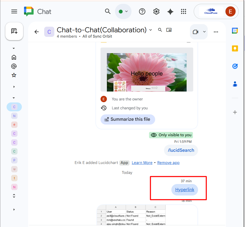 Migrate Metadata from Google Chat to Teams with CloudFuze