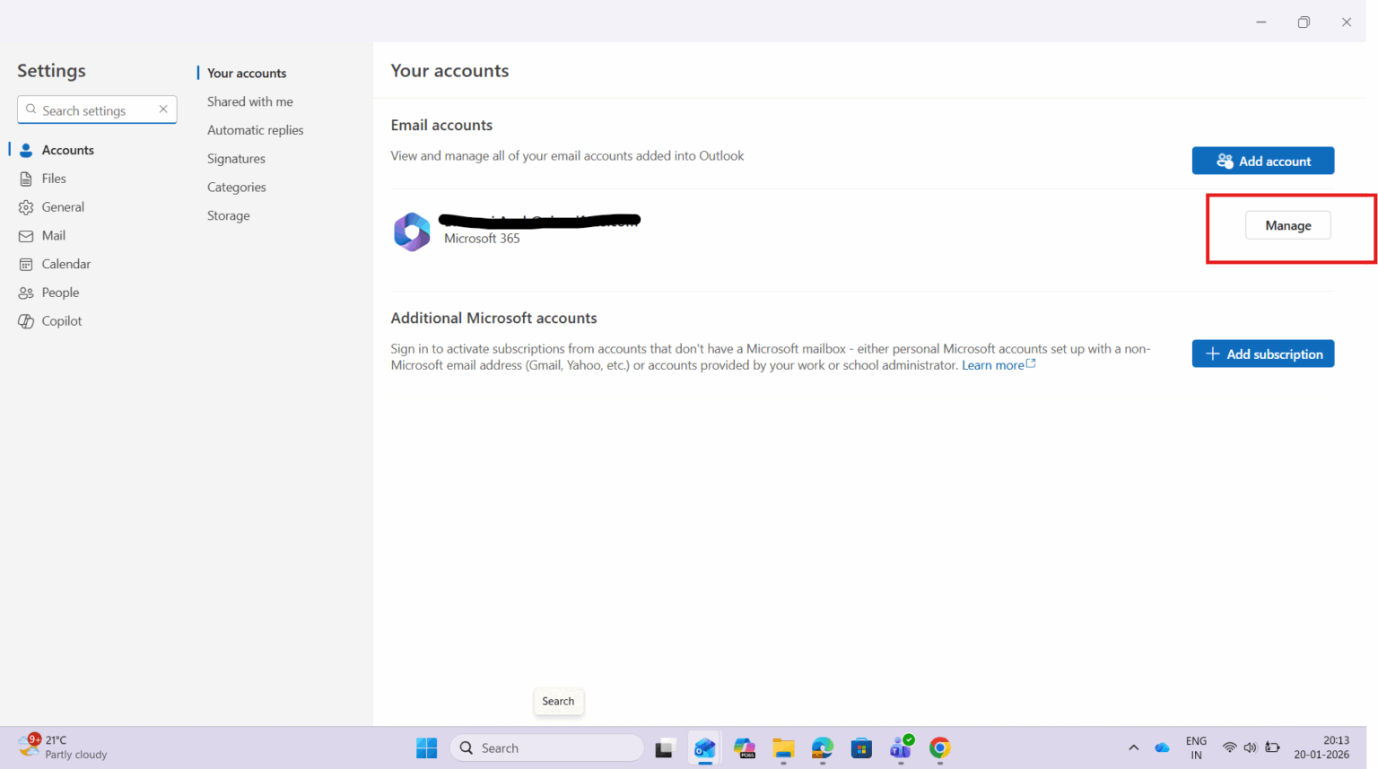 Manage and Delete Email Accounts in Microsoft Outlook